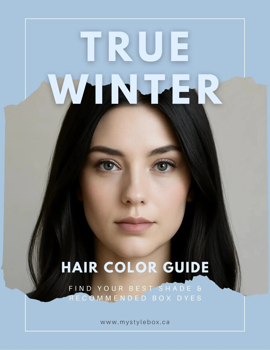 True Winter Color Palette & Hair Color Guide Bundle - Mystylebox