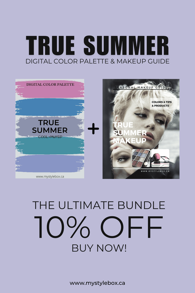 True Summer Digital Color Palette and Makeup Guide