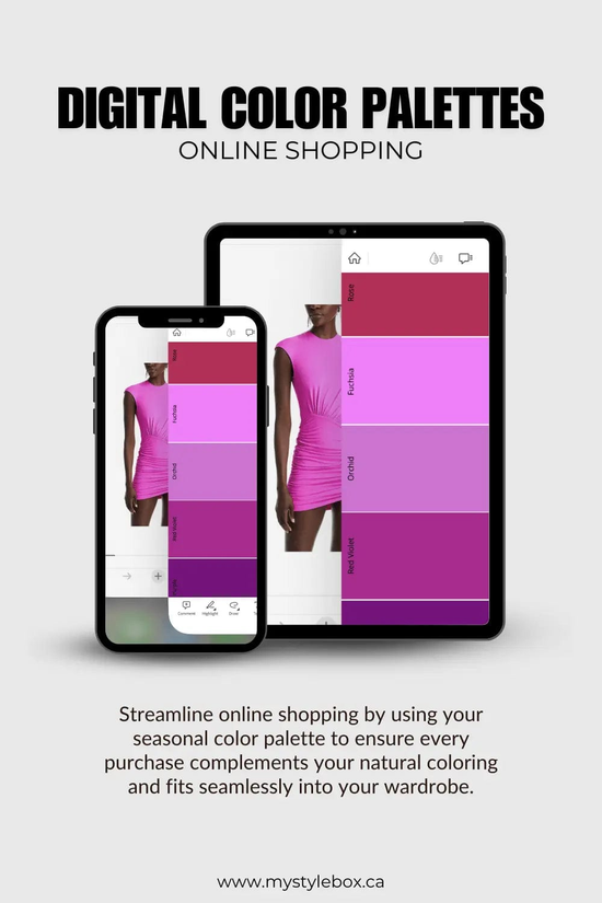 Online Personal Styling and Seasonal Color Analysis