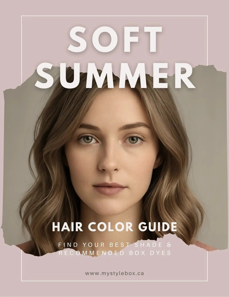 Soft Summer Color Palette & Hair Color Guide Bundle - Mystylebox