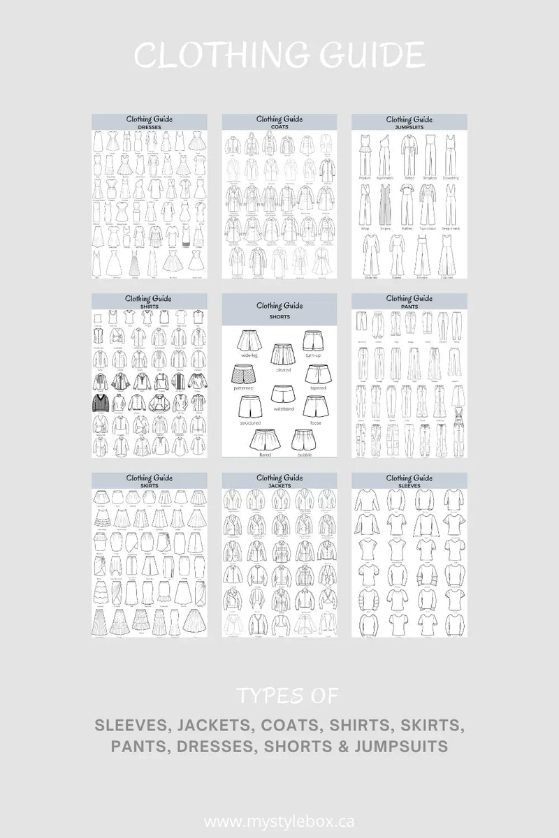 Clothing Guide for Fashion & Styling Essentials - Mystylebox
